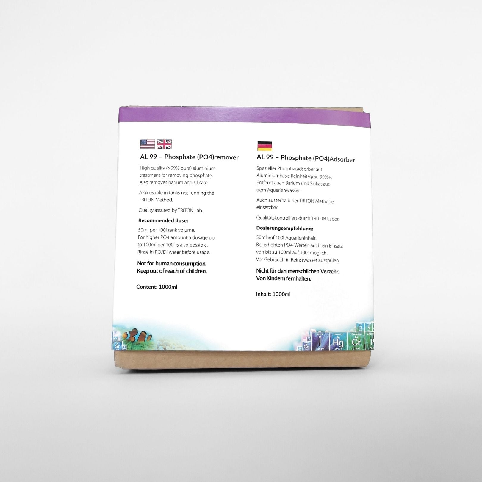 AL99 Phosphate Remover 1000ml – UniqueCorals