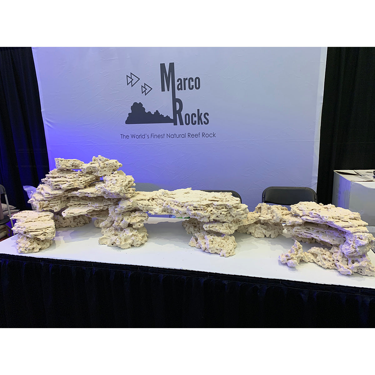 MarcoRocks Premium Shelf Rock- Loose, 20, or 40 lb box (Natural ...